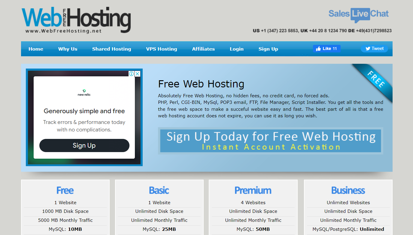 Top 20 hosting free [miễn phí] uy tín tốt nhất hàng đầu 2025